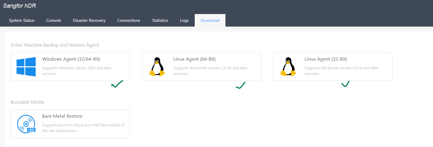 การ install agent ของ hdr สำหรับการทำ DR ของ Windows และ Linux – บริษัท ซังฟอร์ เทคโนโลยี ...