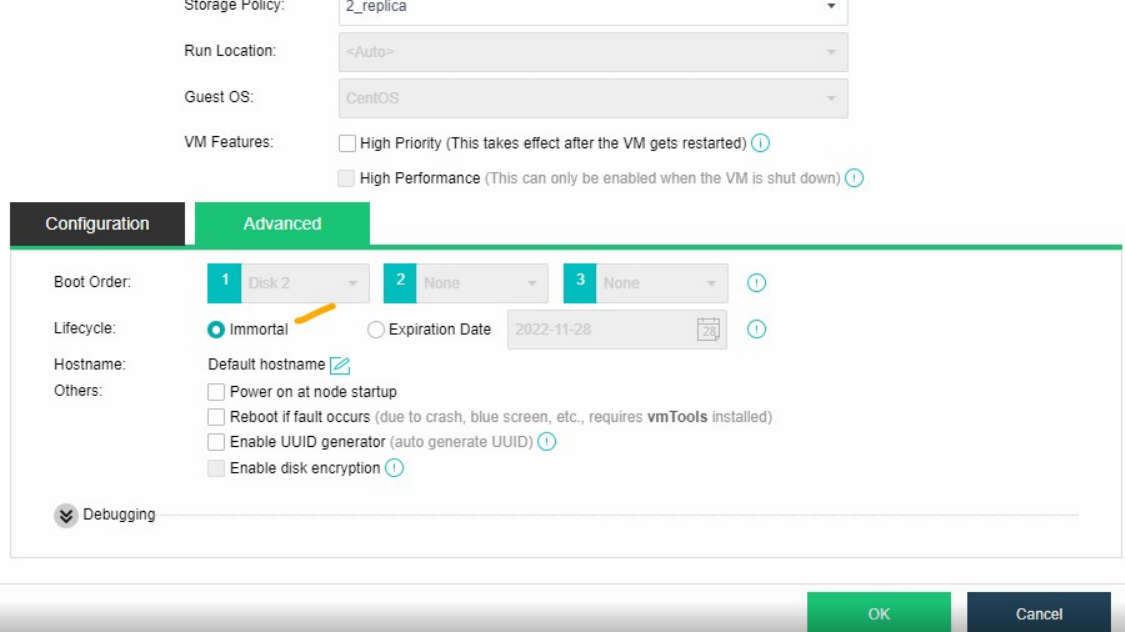 vm linux boot ที่ HCI ไม่ขึ้น – บริษัท ซังฟอร์ เทคโนโลยี (ประเทศไทย) จำกัด