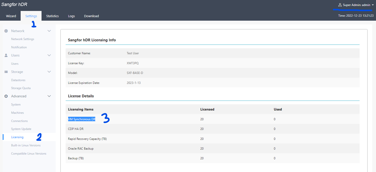 การทำ DR แบบ VM Synchronous โดยใช้ Tools hDR sangfor – บริษัท ซังฟอร์ เทคโนโลยี (ประเทศไทย) จำกัด