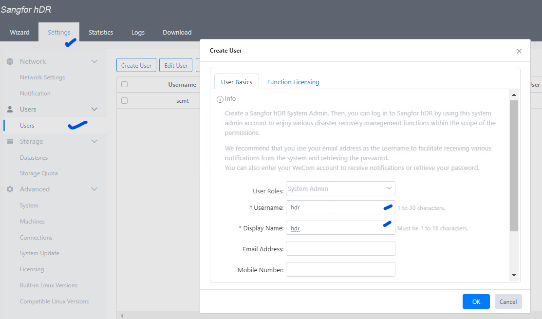 การทำ DR แบบ VM Synchronous โดยใช้ Tools hDR sangfor – บริษัท ซังฟอร์ เทคโนโลยี (ประเทศไทย) จำกัด