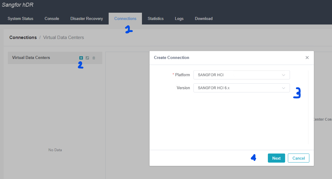 การทำ DR แบบ VM Synchronous โดยใช้ Tools hDR sangfor – บริษัท ซังฟอร์ ...