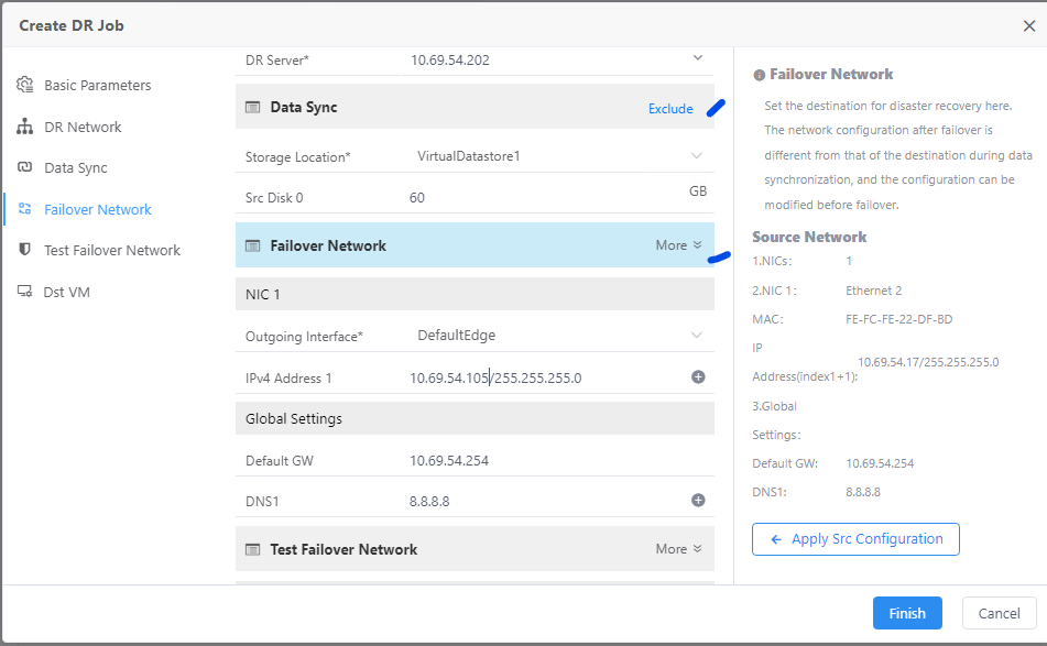 การทำ DR แบบ VM Synchronous โดยใช้ Tools hDR sangfor – บริษัท ซังฟอร์ ...