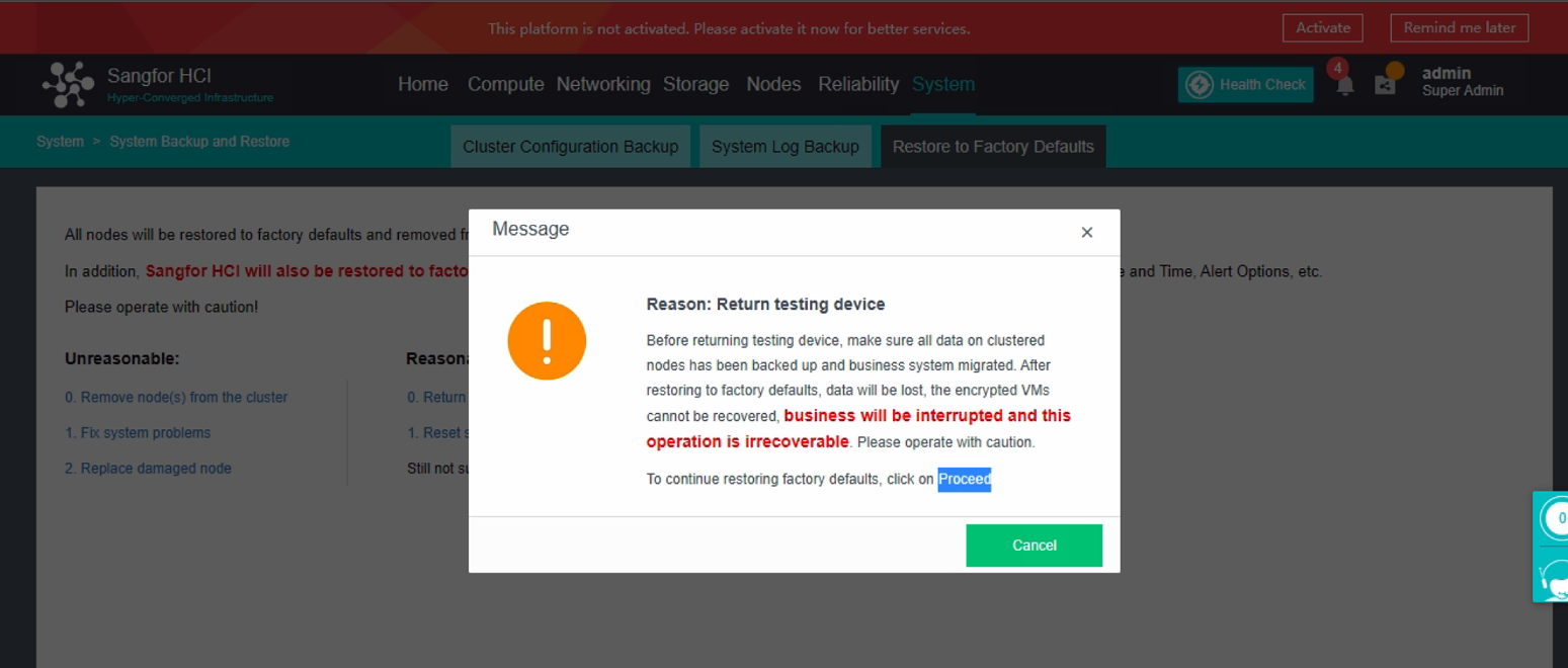 ปัญหา replace node ใน HCI error The hostname conflicts – บริษัท ซังฟอร์ เทคโนโลยี (ประเทศไทย) จำกัด