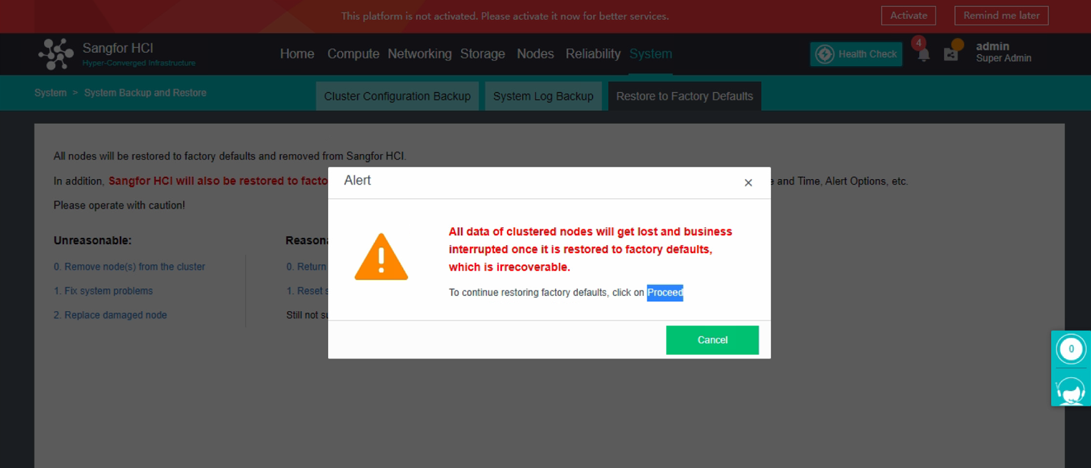 ปัญหา replace node ใน HCI error The hostname conflicts – บริษัท ซังฟอร์ เทคโนโลยี (ประเทศไทย) จำกัด