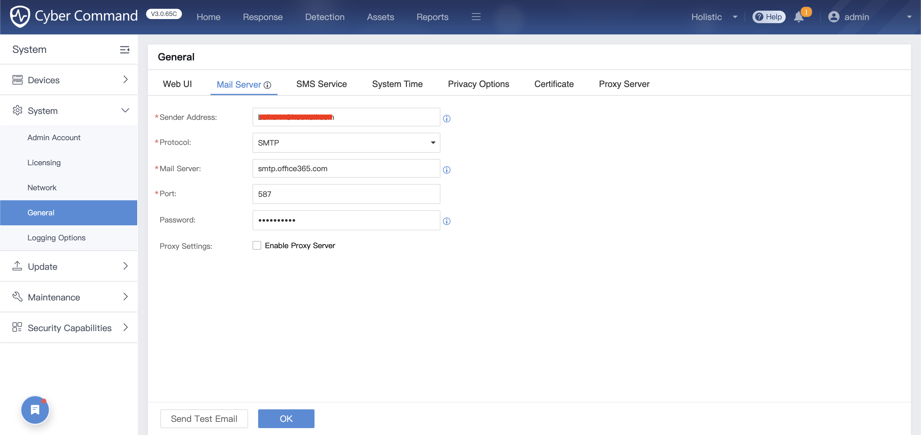 การส่ง Report ของ Sangfor Cyber Command ผ่าน Email (SMTP) – บริษัท ซังฟ ...