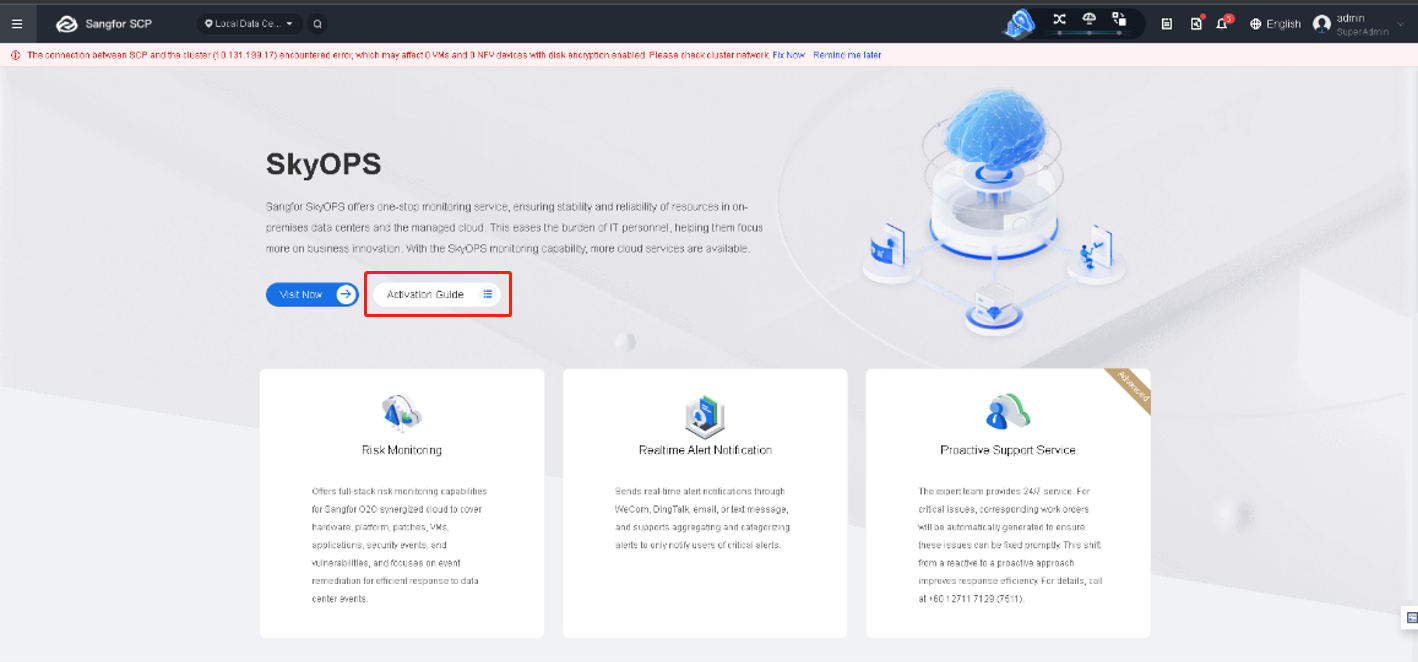 การติดตั้ง Cloud Agent ของ SkyOPS – บริษัท ซังฟอร์ เทคโนโลยี (ประเทศไทย) จำกัด