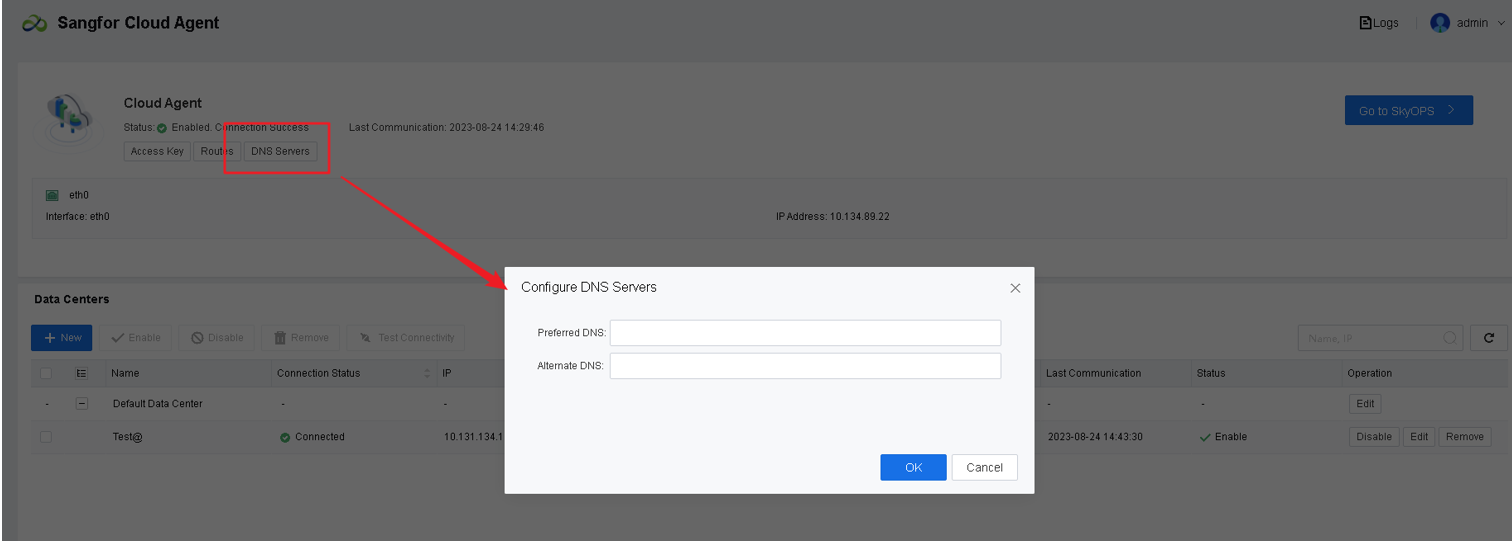 การติดตั้ง Cloud Agent ของ SkyOPS – บริษัท ซังฟอร์ เทคโนโลยี (ประเทศไทย) จำกัด