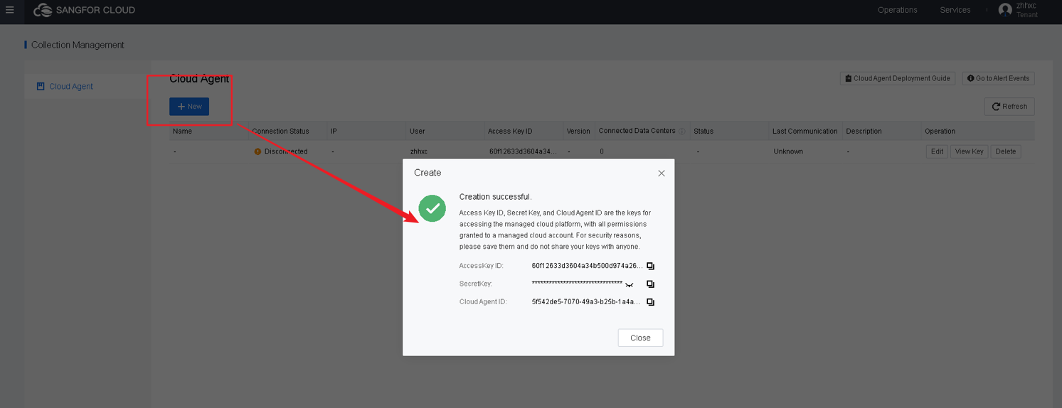 การติดตั้ง Cloud Agent ของ SkyOPS – บริษัท ซังฟอร์ เทคโนโลยี (ประเทศไทย) จำกัด