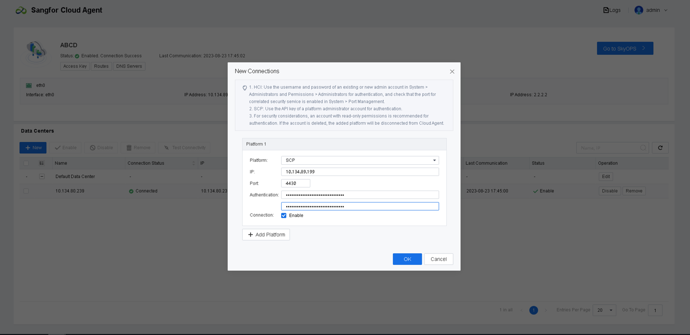 การติดตั้ง Cloud Agent ของ SkyOPS – บริษัท ซังฟอร์ เทคโนโลยี (ประเทศไทย) จำกัด