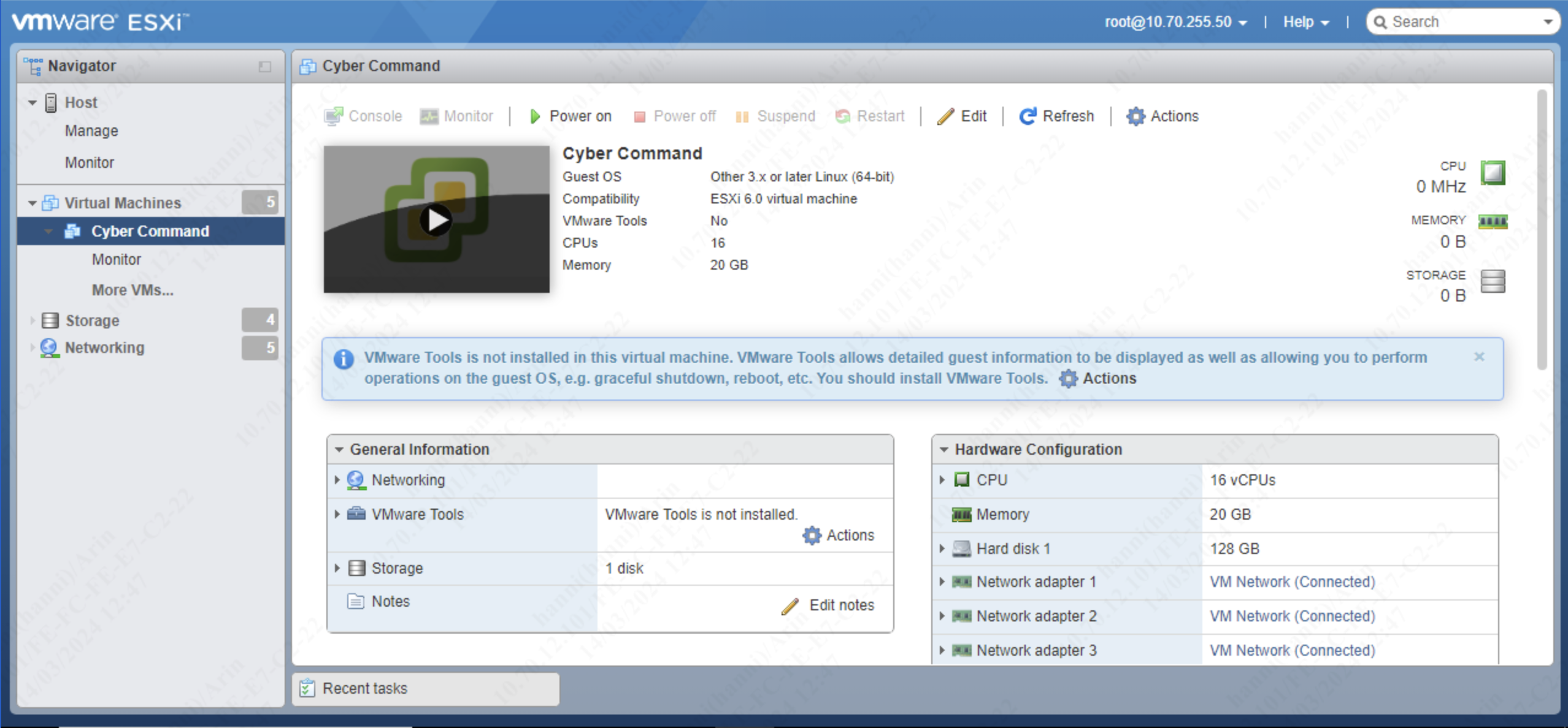 การติดตั้ง Sangfor Cyber Command บน VMware ESXI – บริษัท ซังฟอร์ เทคโนโลยี (ประเทศไทย) จำกัด