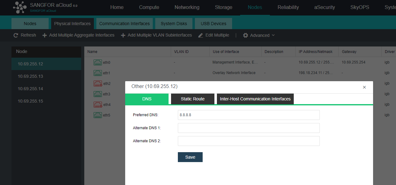 ตั้งค่า DNS บน HCI – บริษัท ซังฟอร์ เทคโนโลยี (ประเทศไทย) จำกัด