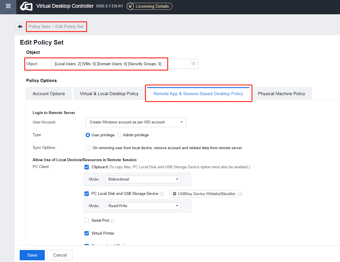 การสร้าง Resource แบบ Session Based Desktop – บริษัท ซังฟอร์ เทคโนโลยี ...