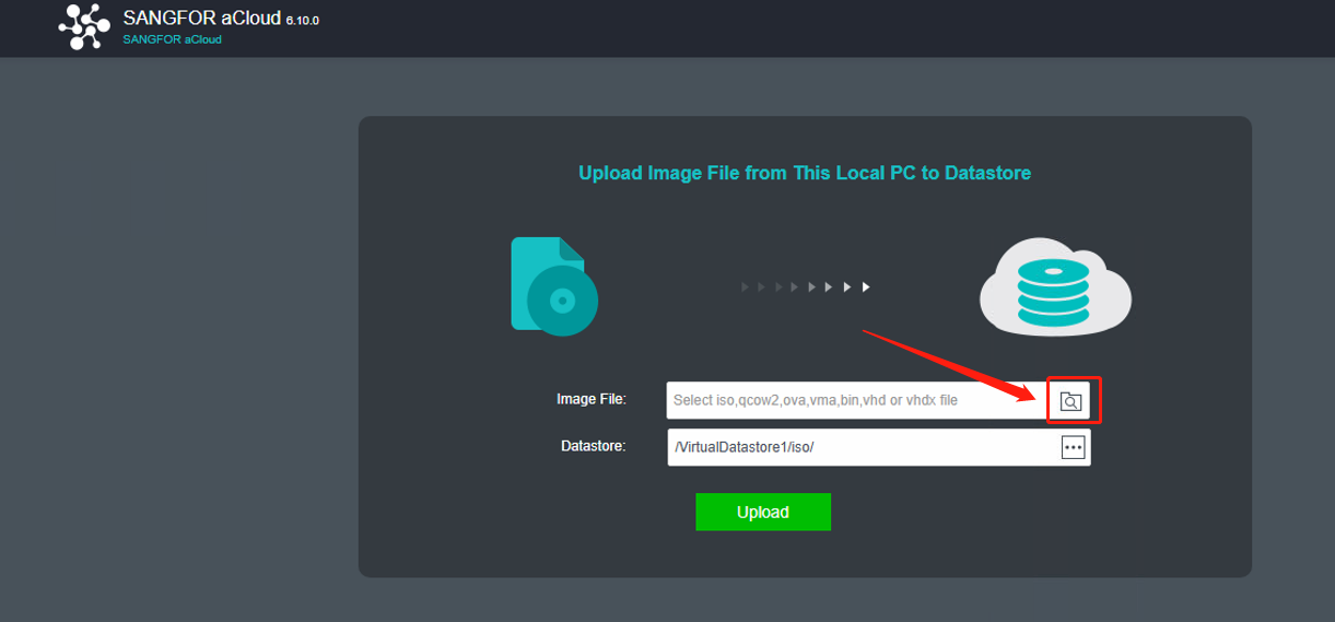 วิธีการ Upload ไฟล์ ISO หรือ Image ขึ้น HCI – บริษัท ซังฟอร์ เทคโนโลยี (ประเทศไทย) จำกัด