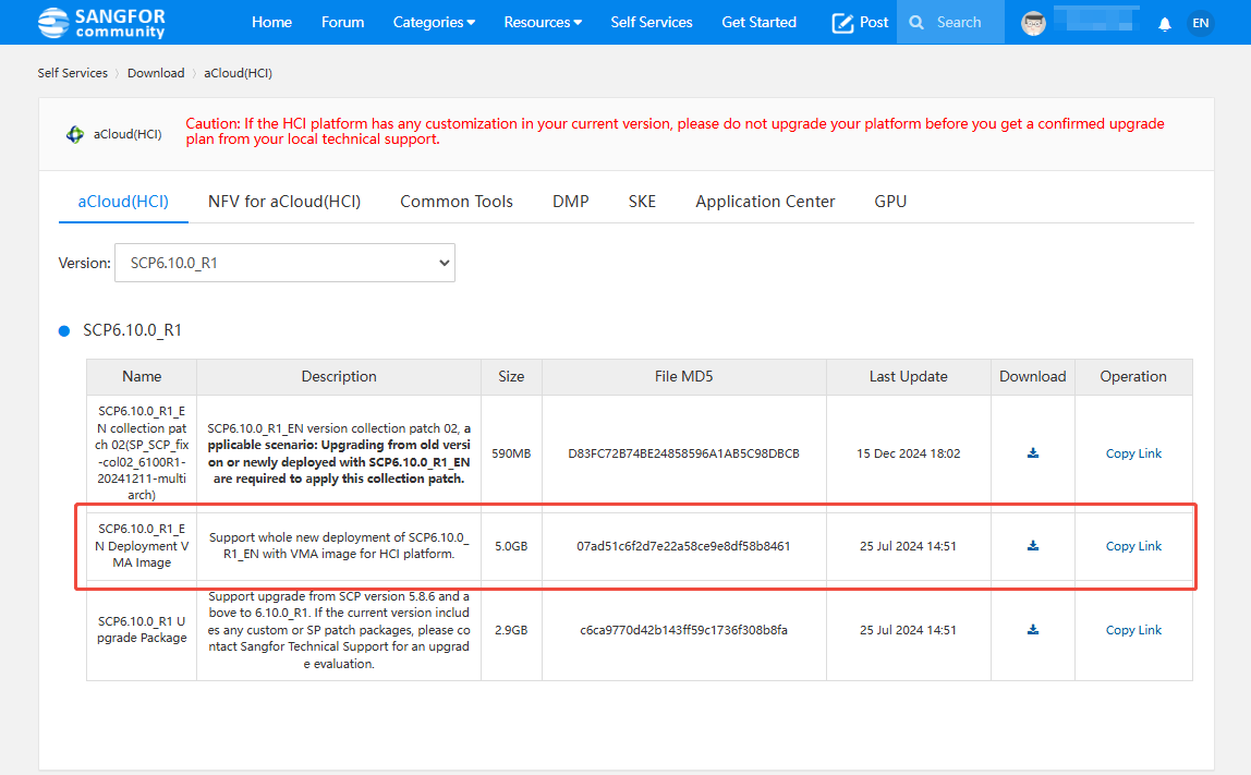 การติดตั้ง VM SCP – บริษัท ซังฟอร์ เทคโนโลยี (ประเทศไทย) จำกัด