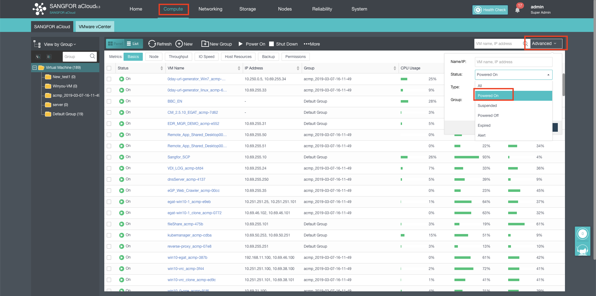วิธีปิดระบบ Sangfor HCI และ วิธีเปิดระบบ Sangfor HCI – บริษัท ซังฟอร์ เทคโนโลยี (ประเทศไทย) จำกัด