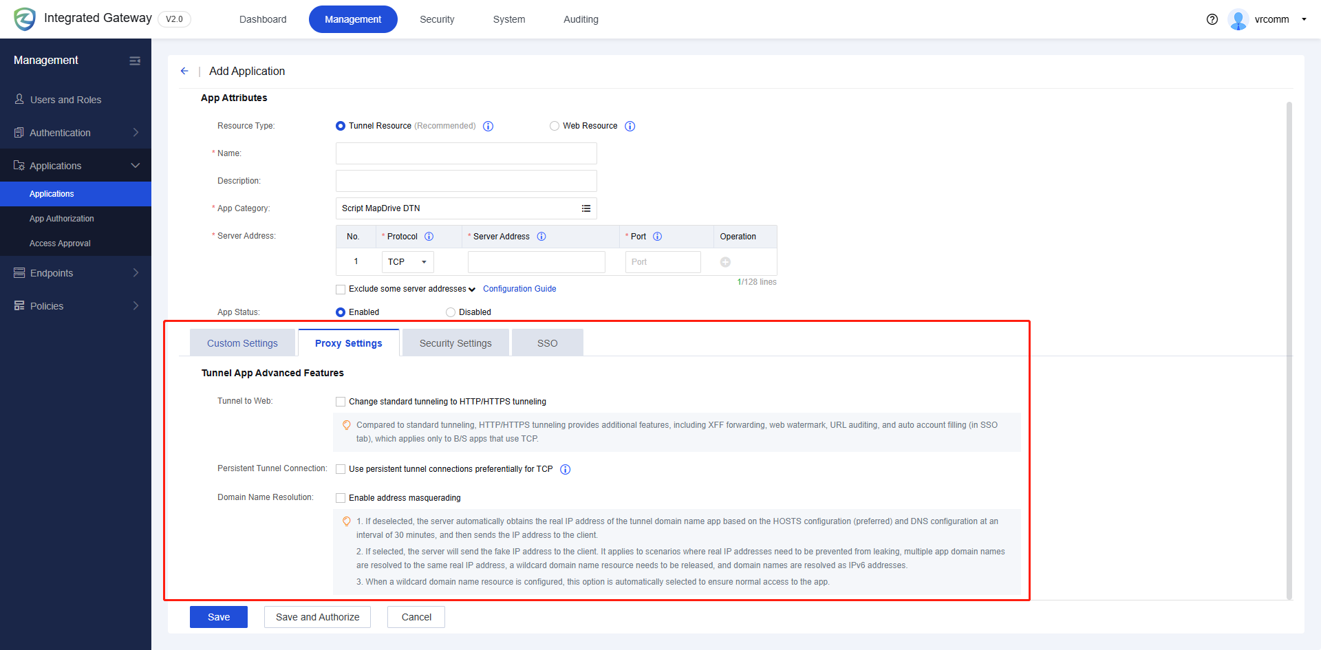 Sangfor aTrust User Guide: การจัดการทรัพยากร VPN, Roles และ Users ...