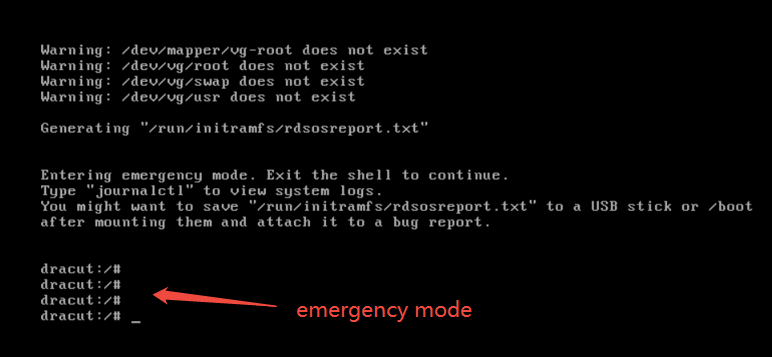 การแก้ไข Linux Boot เข้า Emergency Mode (ต้องลง vmTools ใหม่) – บริษัท ซังฟอร์ เทคโนโลยี (ประเทศ ...
