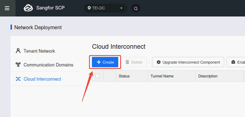 Cloud Interconnect สร้างช่องสัญญาณเครือข่ายระหว่าง Private HCI และ Sangfor Managed Cloud (MCS ...