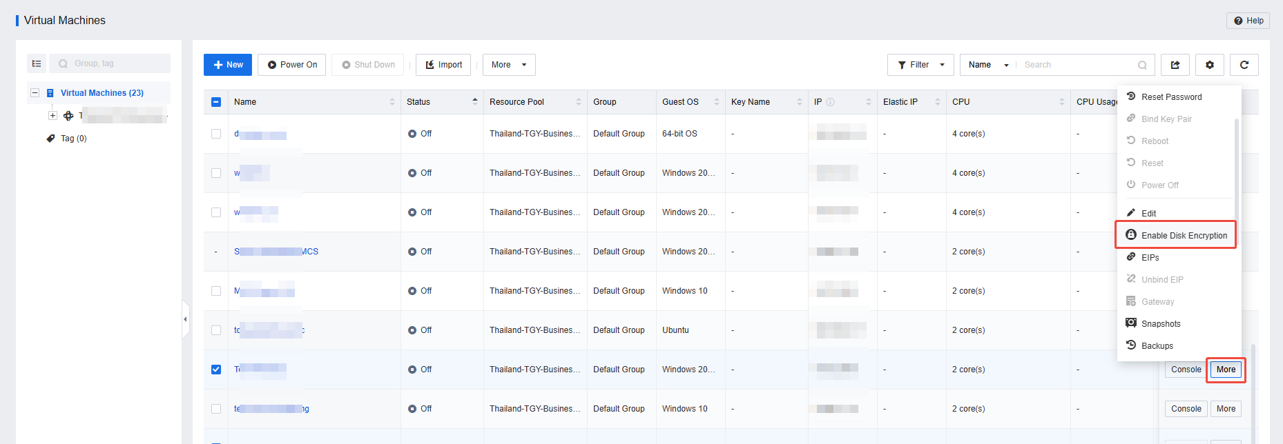 การทำ Disk Encryption บน HCI / SCP – บริษัท ซังฟอร์ เทคโนโลยี (ประเทศ ...