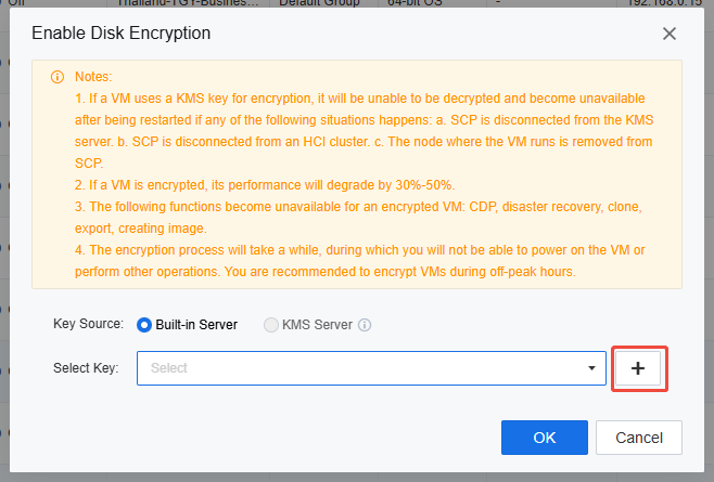 การทำ Disk Encryption บน HCI / SCP – บริษัท ซังฟอร์ เทคโนโลยี (ประเทศ ...