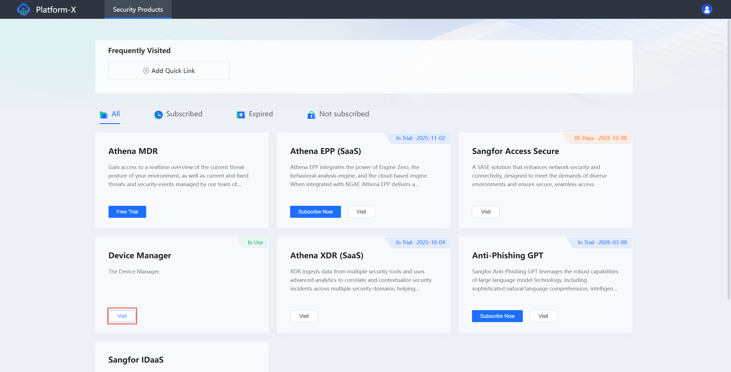 การทำ Integration บน Sangfor Cyber Command ร่วมกับ SaaS Sangfor Endpoint Secure (Platform-X ...