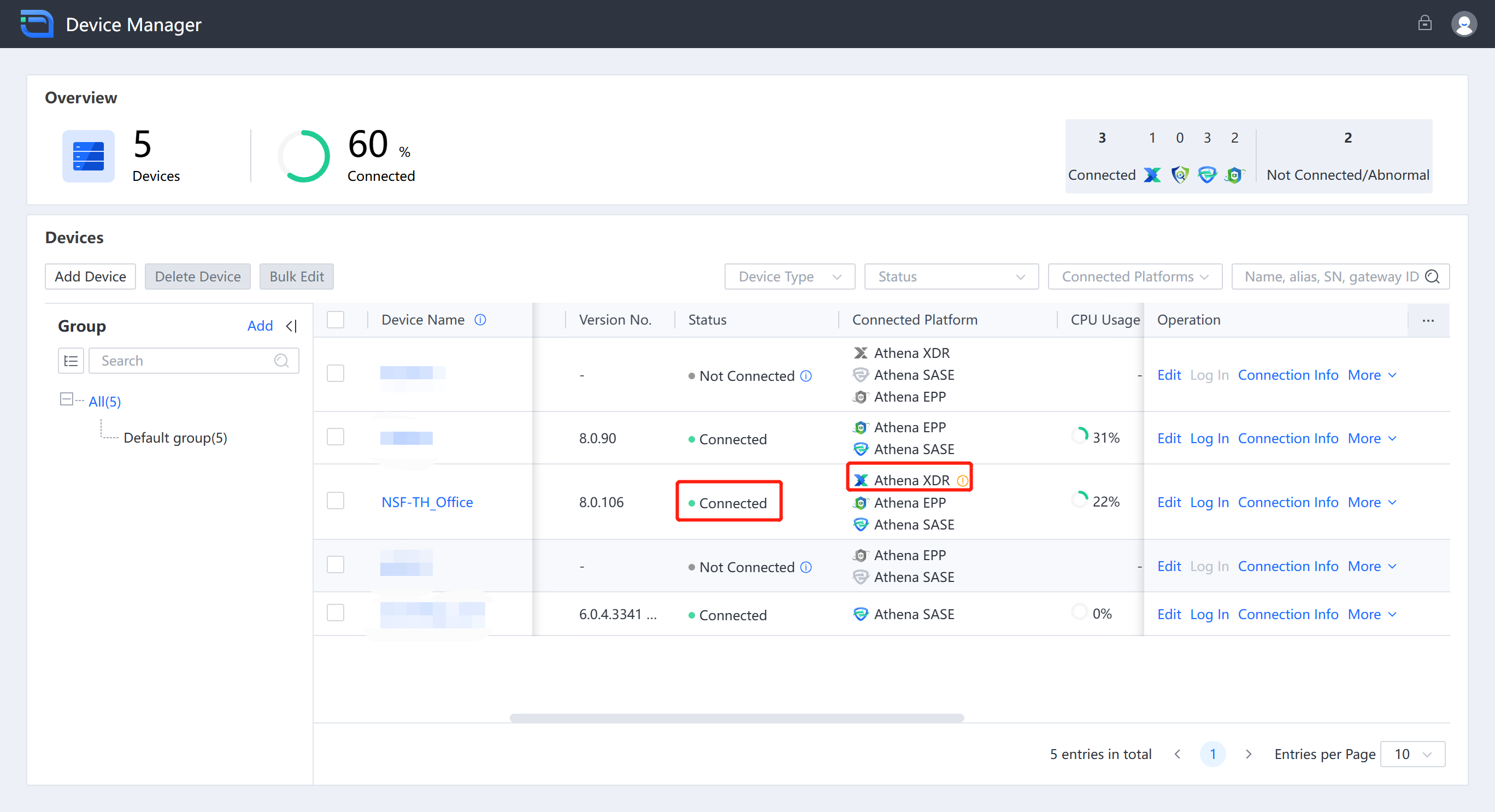การ Integrated Native Device กับ Sangfor Athena SaaS XDR – บริษัท ซังฟ ...