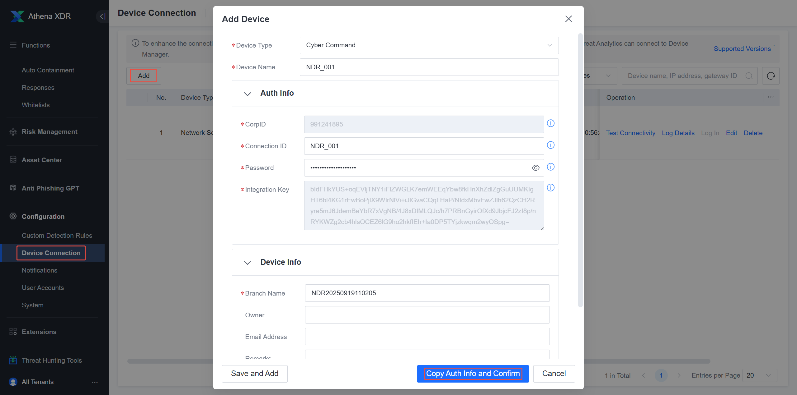 การ Integrated Native Device กับ Sangfor Athena SaaS XDR – บริษัท ซังฟ ...