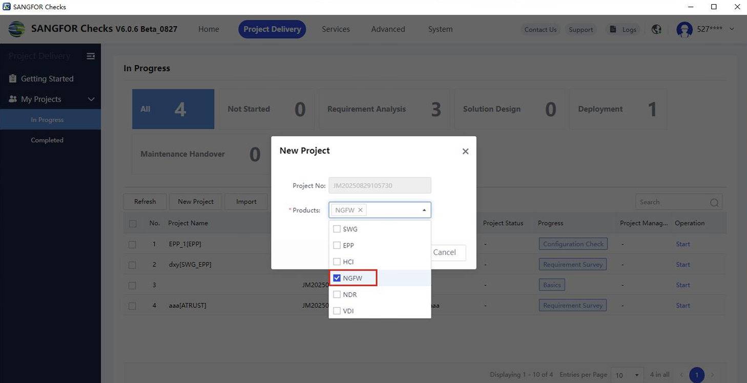 คู่มือการสร้างรายงาน Project Delivery ด้วย Sangfor Checks – บริษัท ซังฟ ...