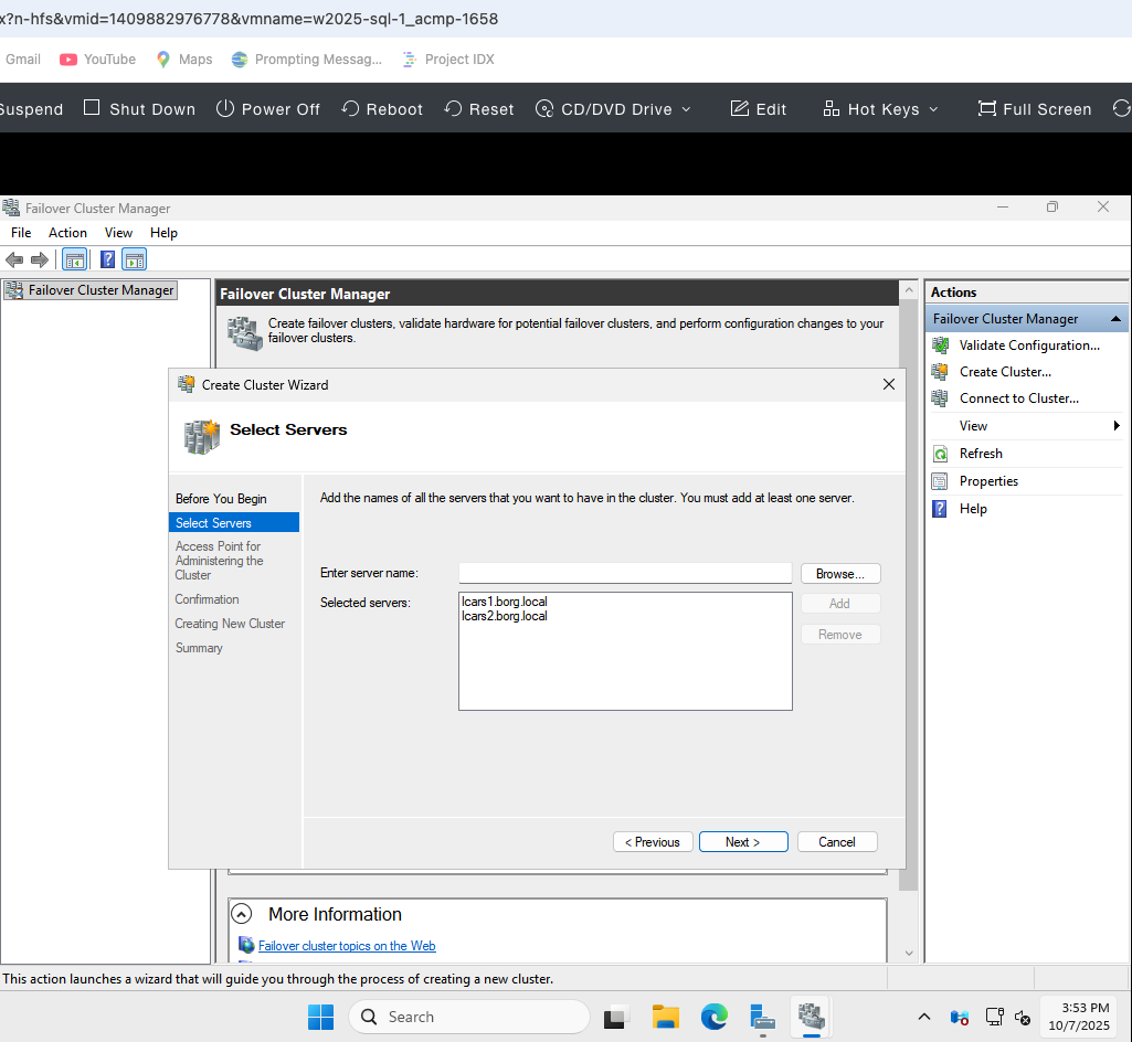 วิธีการติดตั้ง Microsoft SQL Server Always On (FCI) Failover Cluster ...