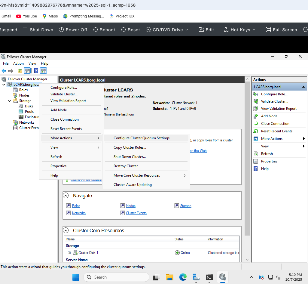 วิธีการติดตั้ง Microsoft SQL Server Always On (FCI) Failover Cluster ...